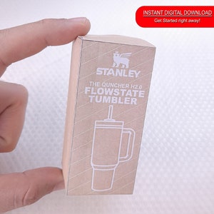 Mini Stanley Box Template - Digital Download File Printable Miniatures ...