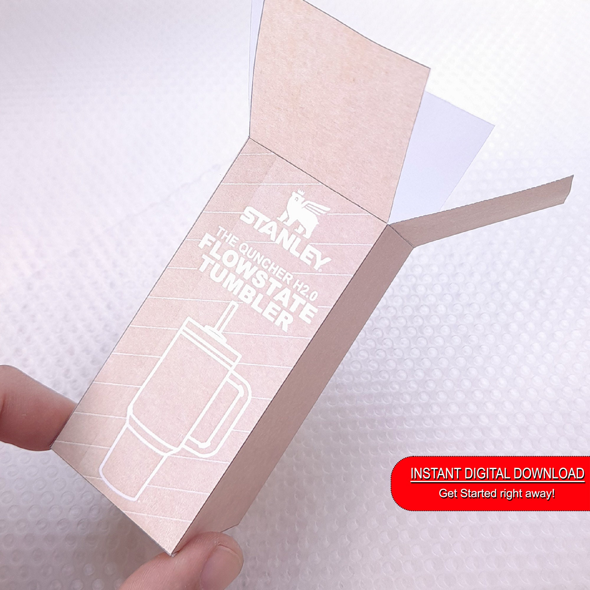 Mini Stanley Box Template - Digital Download File Printable Miniatures ...