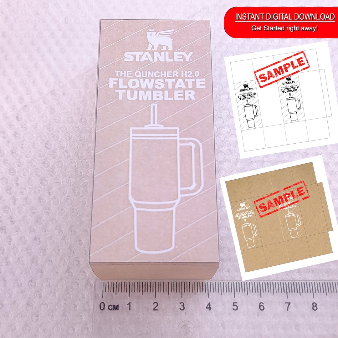Mini Stanley Box Template - Digital Download File Printable Miniatures ...