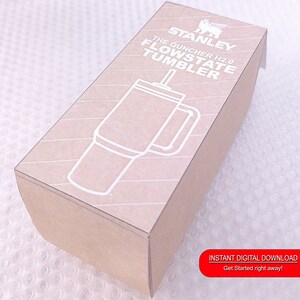 Mini Stanley Box Template - Digital Download File Printable Miniatures ...