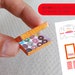 Miniature Food Donut Set Template PRINTABLE MINI FOOD Box Digital File ...