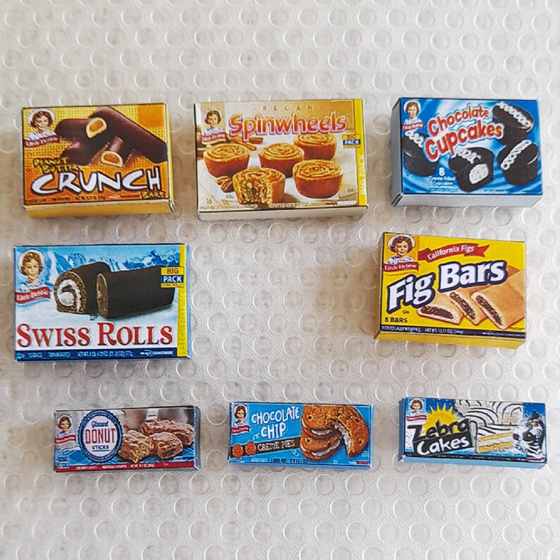 8 Pieces Miniature Food Grocery Items Digital Download Printable ...