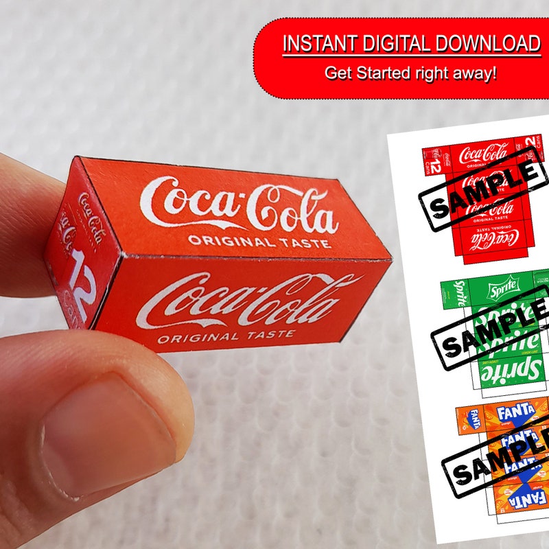 Cocacola Figurines - Etsy
