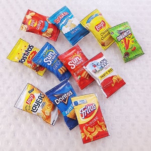 Miniature Chips Package 33 Mini Multipack Groceries PRINTABLE File ...