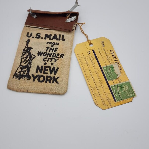 Vintage Mail Bag - Etsy