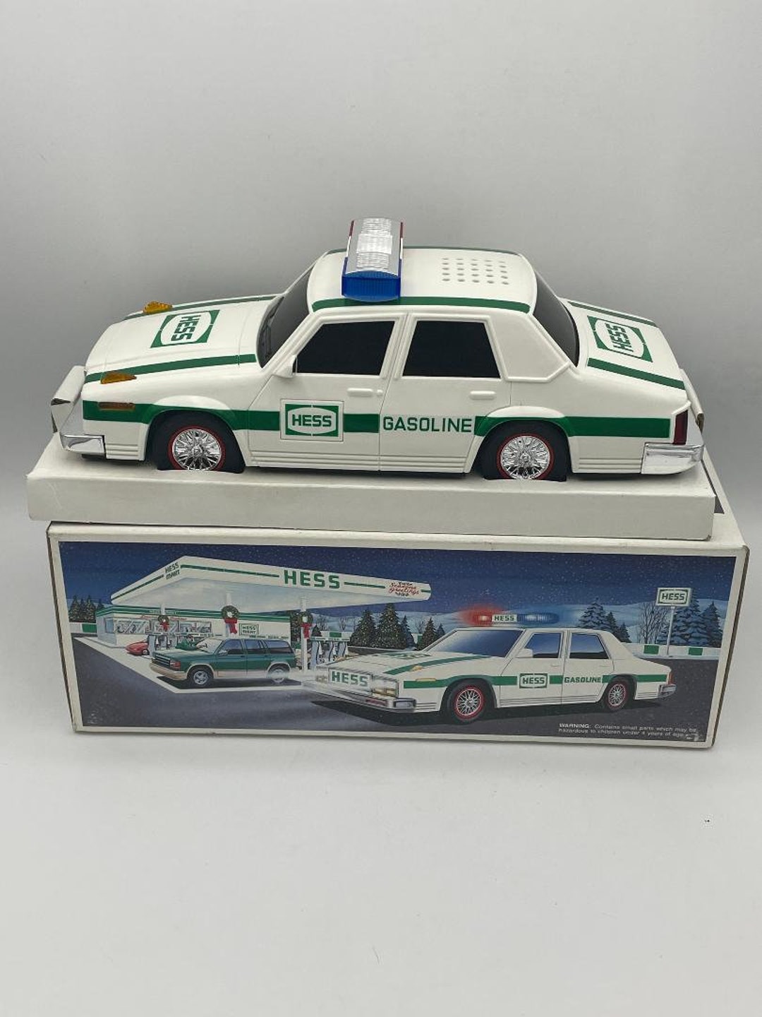 Hess Patrol Car Has Siren & Lights in Original Box Vintage 1993 - Etsy