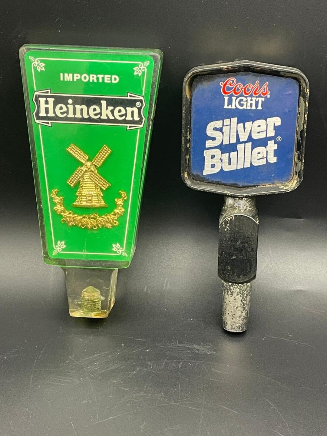 Vintage Beer Taps Heineken and Coors Light - Etsy
