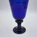 Vintage Libbey Cobalt Blue Stemmed Wine/goblet Glasses Set of 4 - Etsy