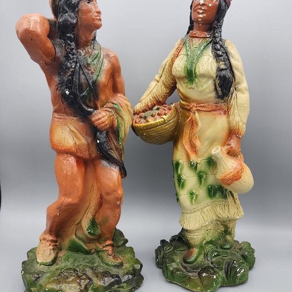 Native Americans Statues - Etsy