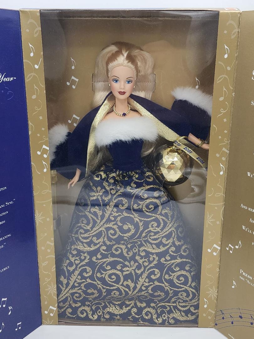 Barbie Doll Ring in the New Year Mattel Vintage 2001-plays Auld Lang ...