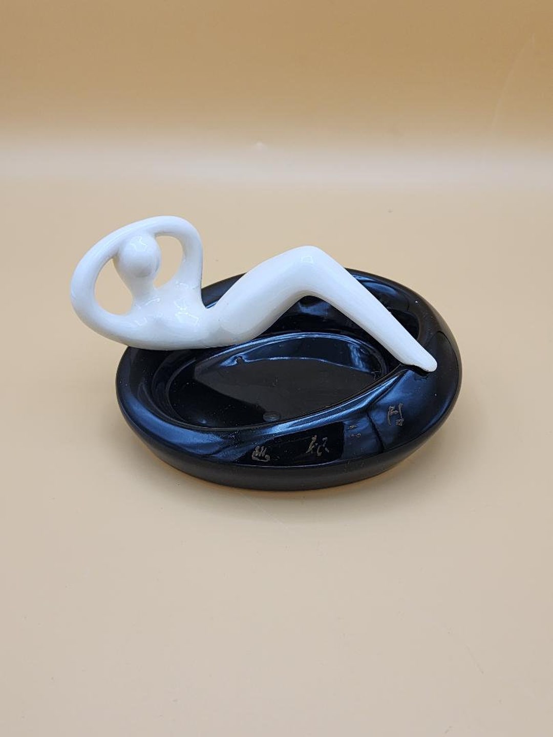 Japanese Porcelain Nude Lady Ashtray - Etsy