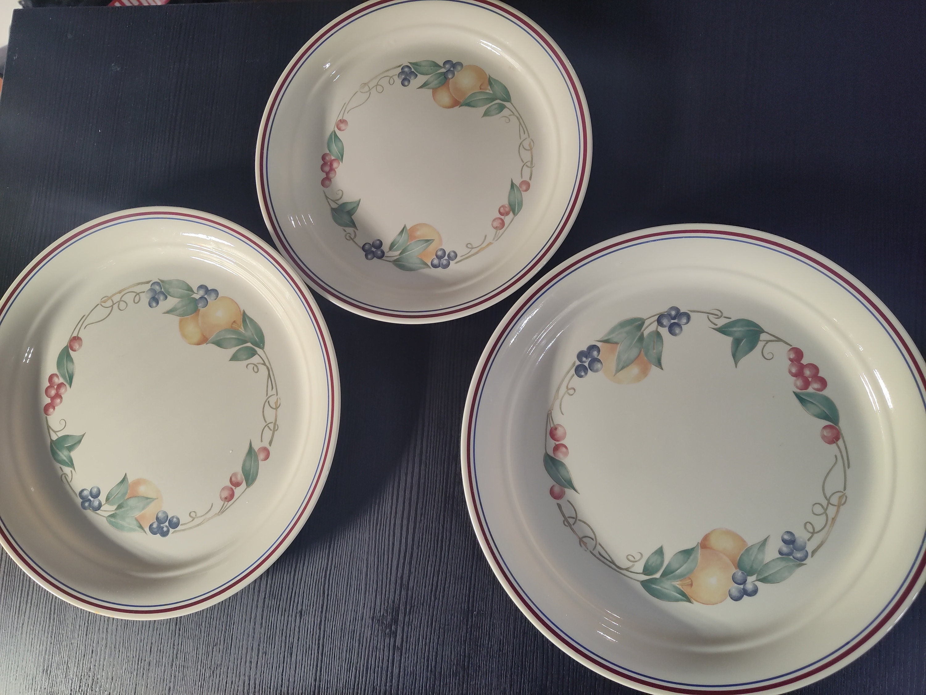 Vintage Corelle Plates set of 4 - Etsy