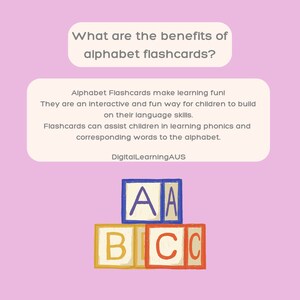 26 Letter Alphabet Flashcards for Kids - Etsy