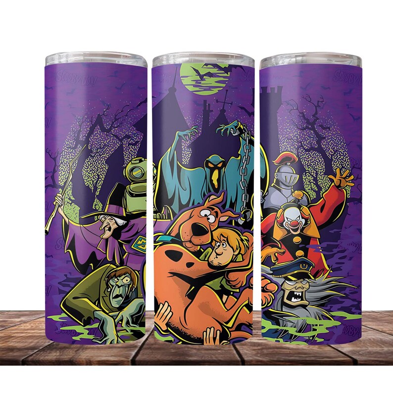 20 Scooby Doo Tumbler Bundle Cartoon Skinny Tumbler 20oz - Etsy