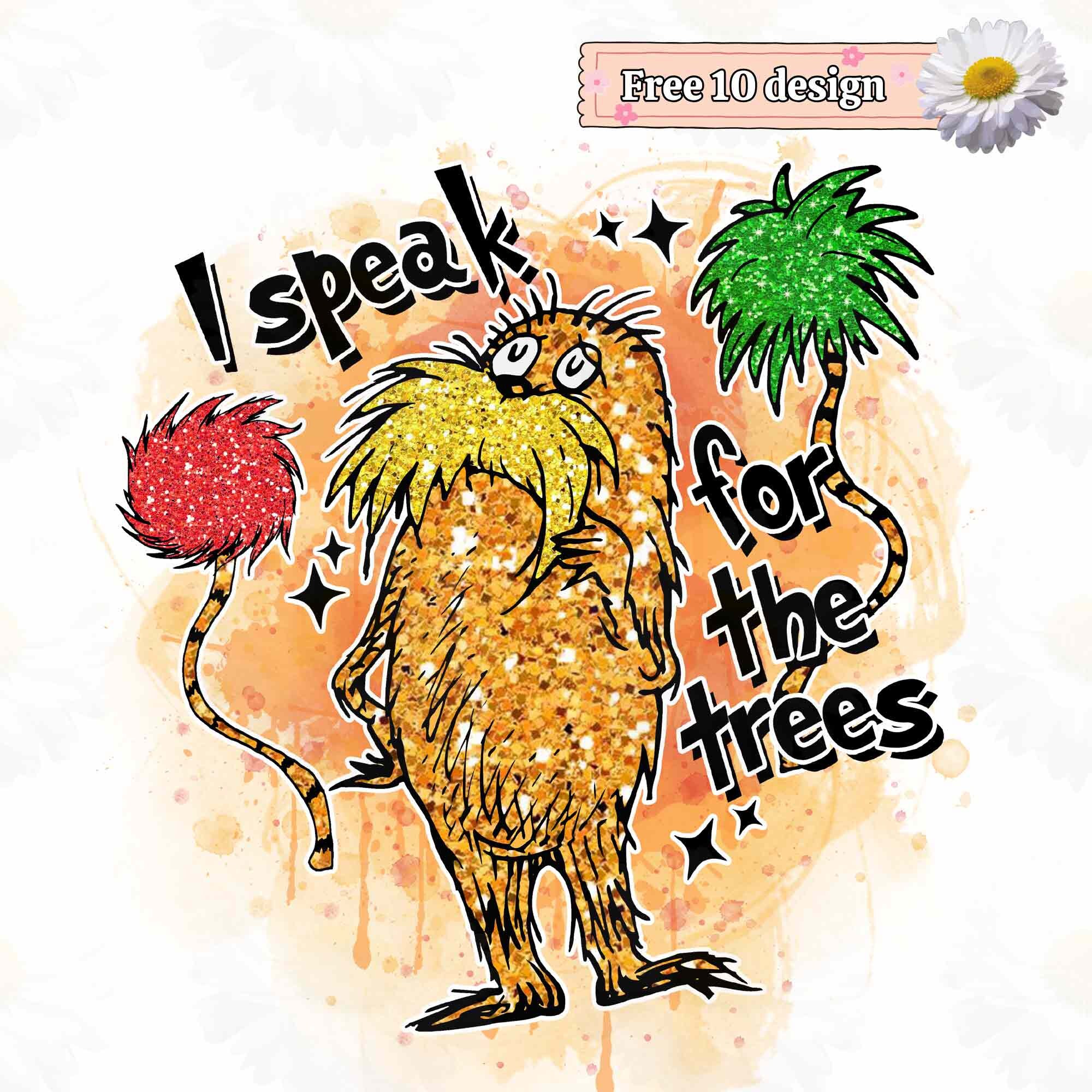 Dr. Seuss the Lorax PNG, Read Across America, Dr. Seuss Day Png, Dr ...