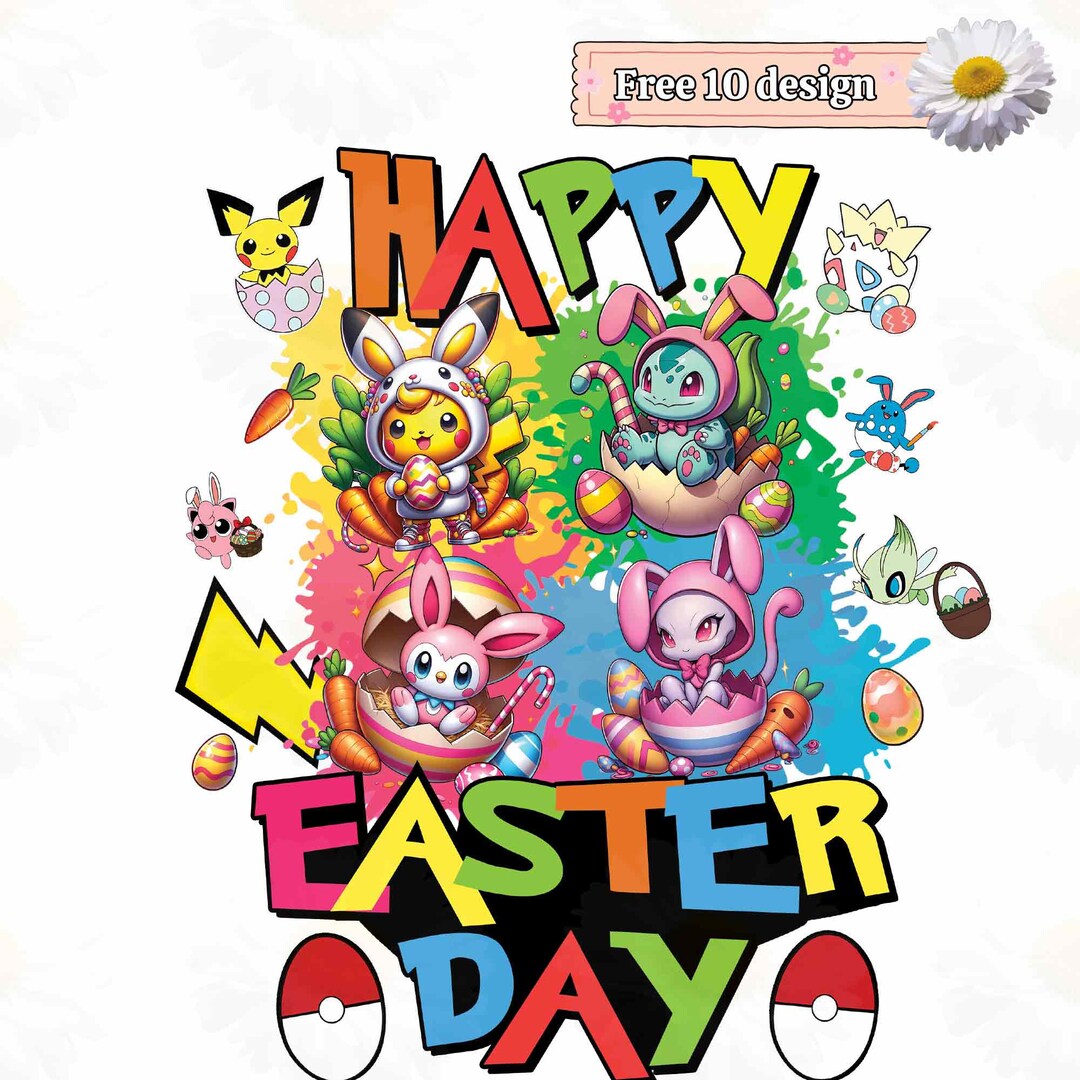 Cartoon Easter PNG, Anime Cute Easter Png, Funny Easter Png, Cartoon ...