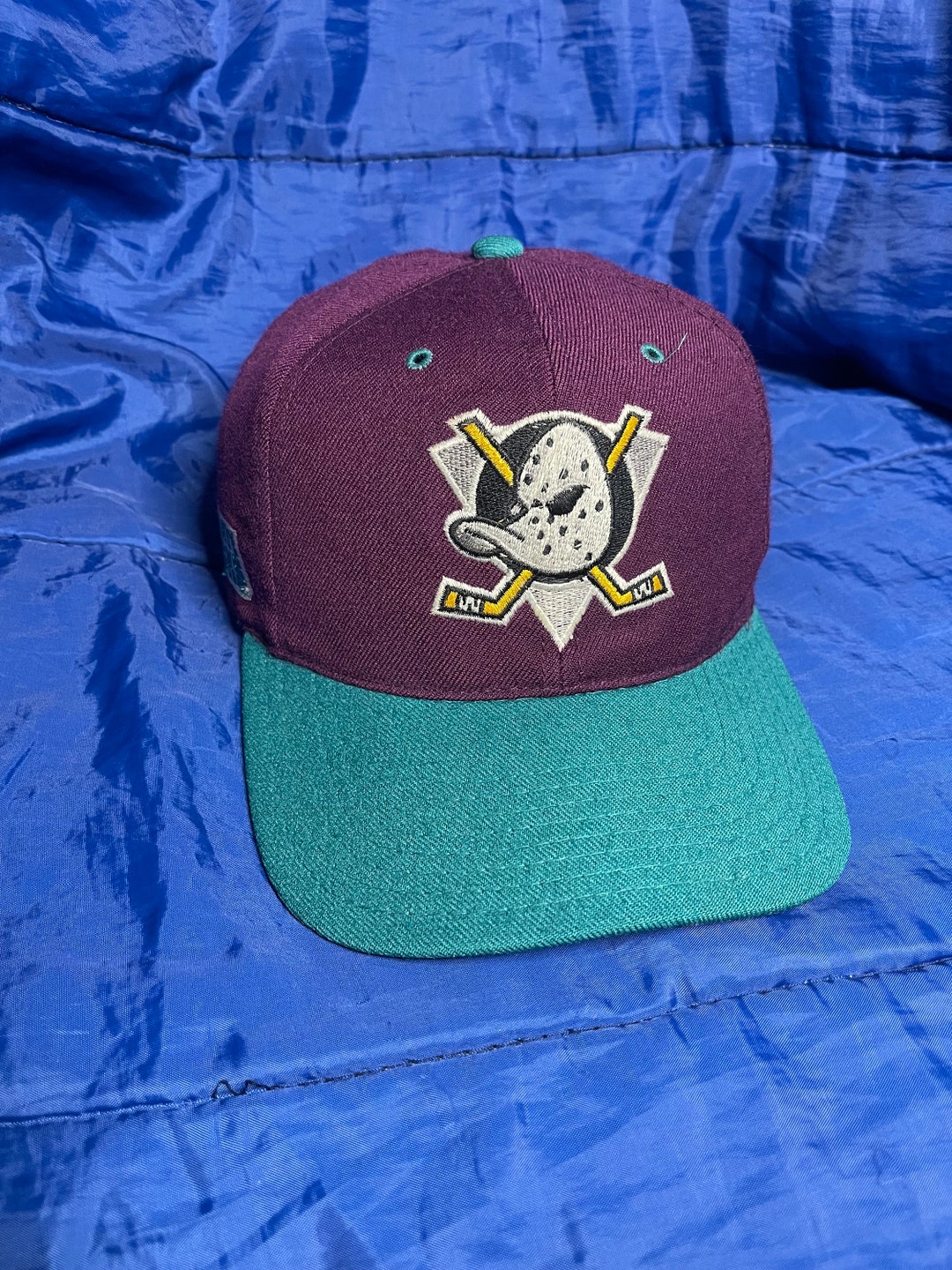 Vintage Mighty Ducks NHL American Needle Snapback Hat - Etsy