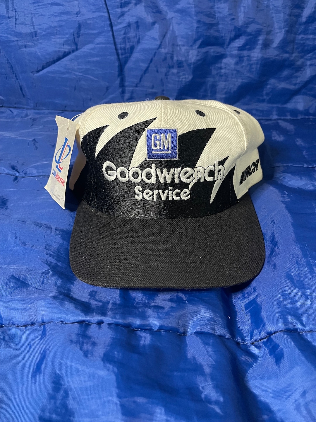 Vintage Nascar Earnhardt GM Goodwrench Logo Athletic Snapback Hat - Etsy