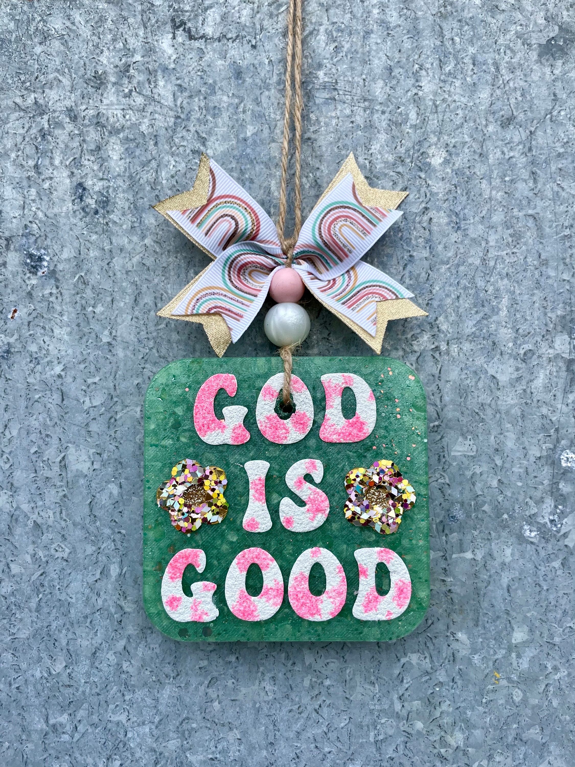 God is Good Car Freshie - Etsy