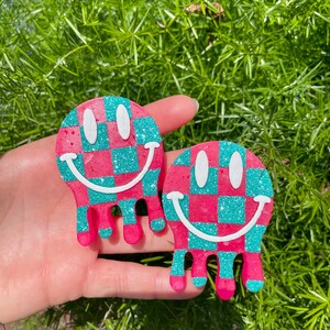 Melting Smiley Freshie Vent Clips - Etsy