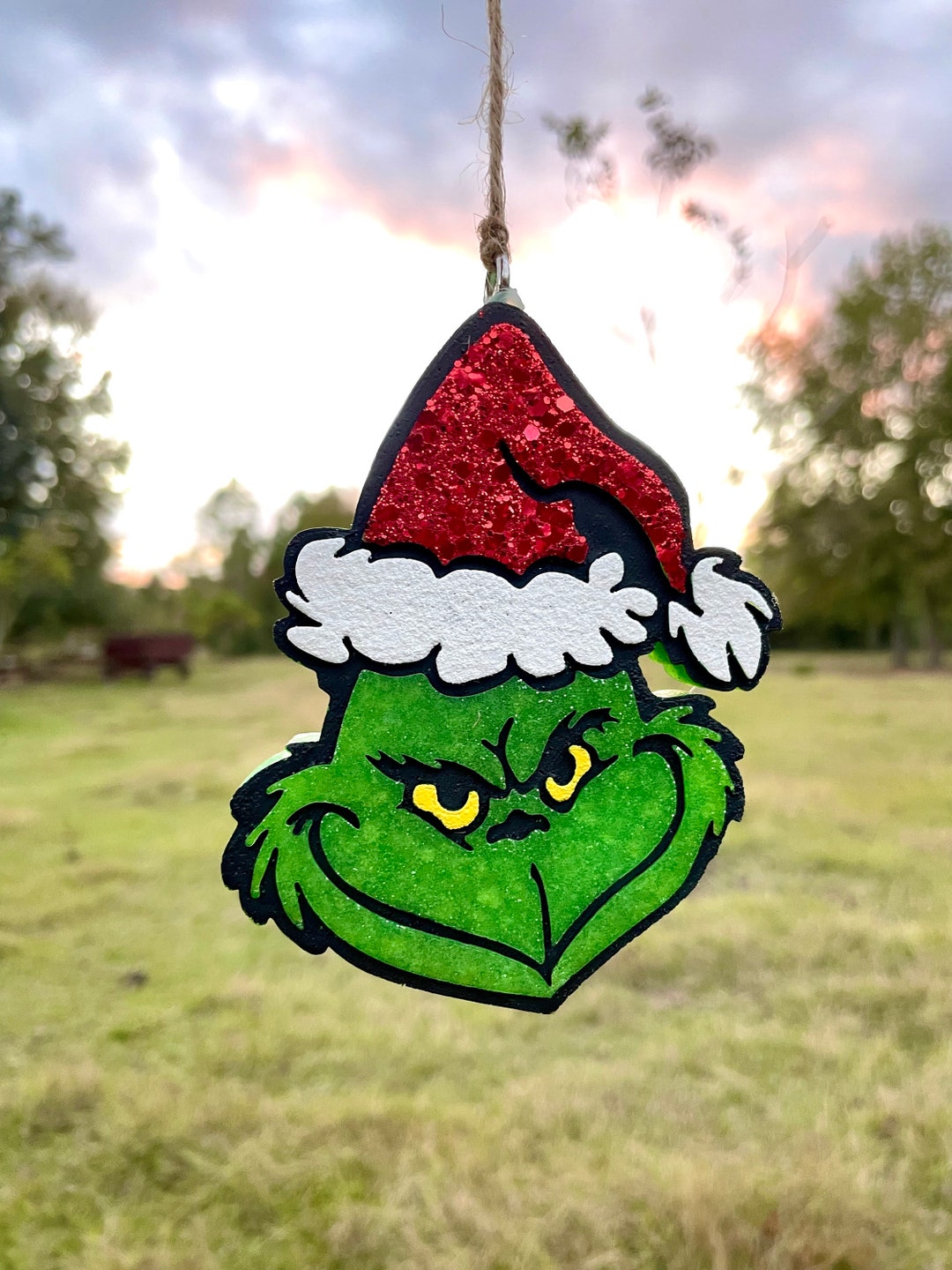 Mr.grinch Car Freshie - Etsy