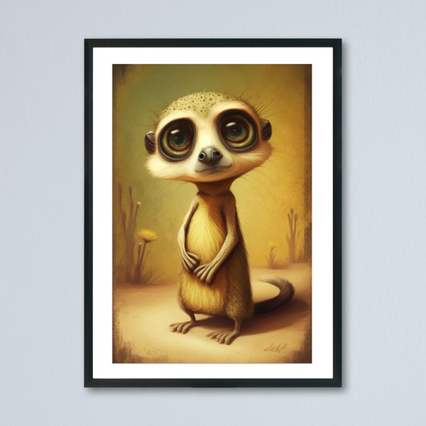 Meerkat Art - Etsy