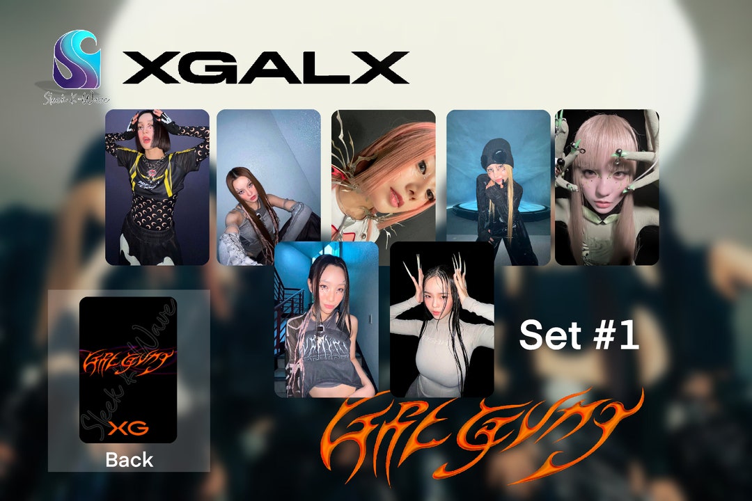 XG xtraordinary Girls Grl Gvng Custom K-pop Photocards - Etsy