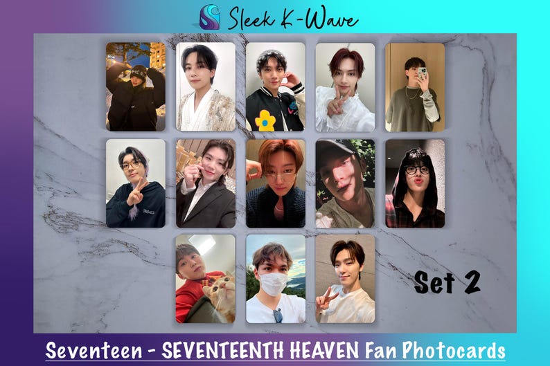 Seventeen - God of Music Custom Fan-made K-pop Photocards - Etsy