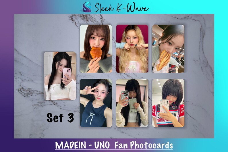 MADEIN - UNO Custom Fan-made K-pop Photocards - Etsy