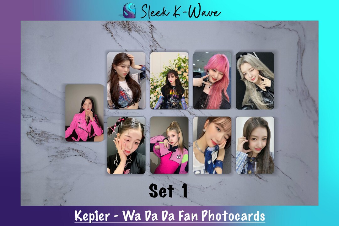Kep1er - Wa Da Da Custom Fan-made K-pop Photocards - Etsy