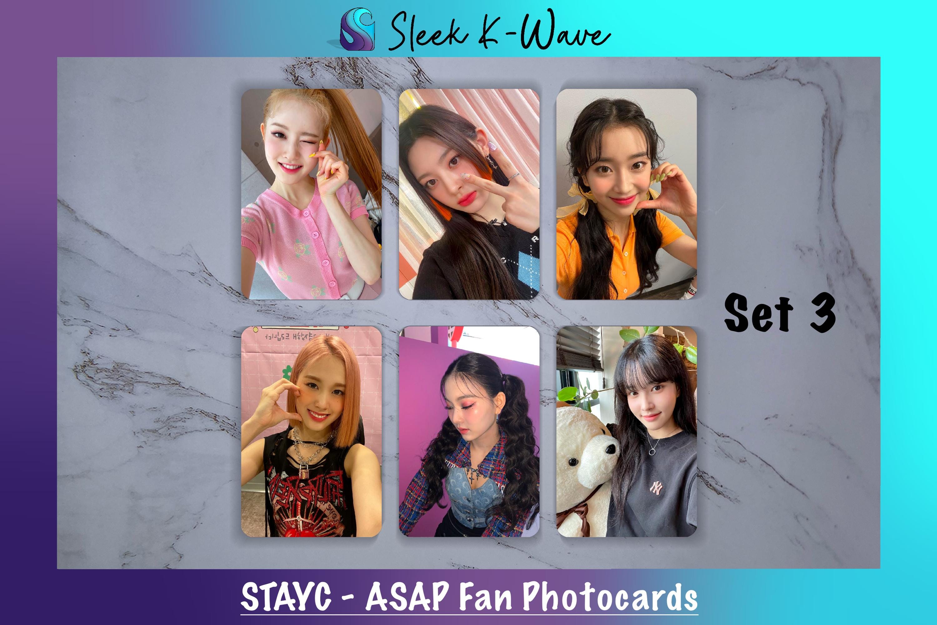 STAYC - ASAP Custom Fan-made K-pop Photocards - Etsy