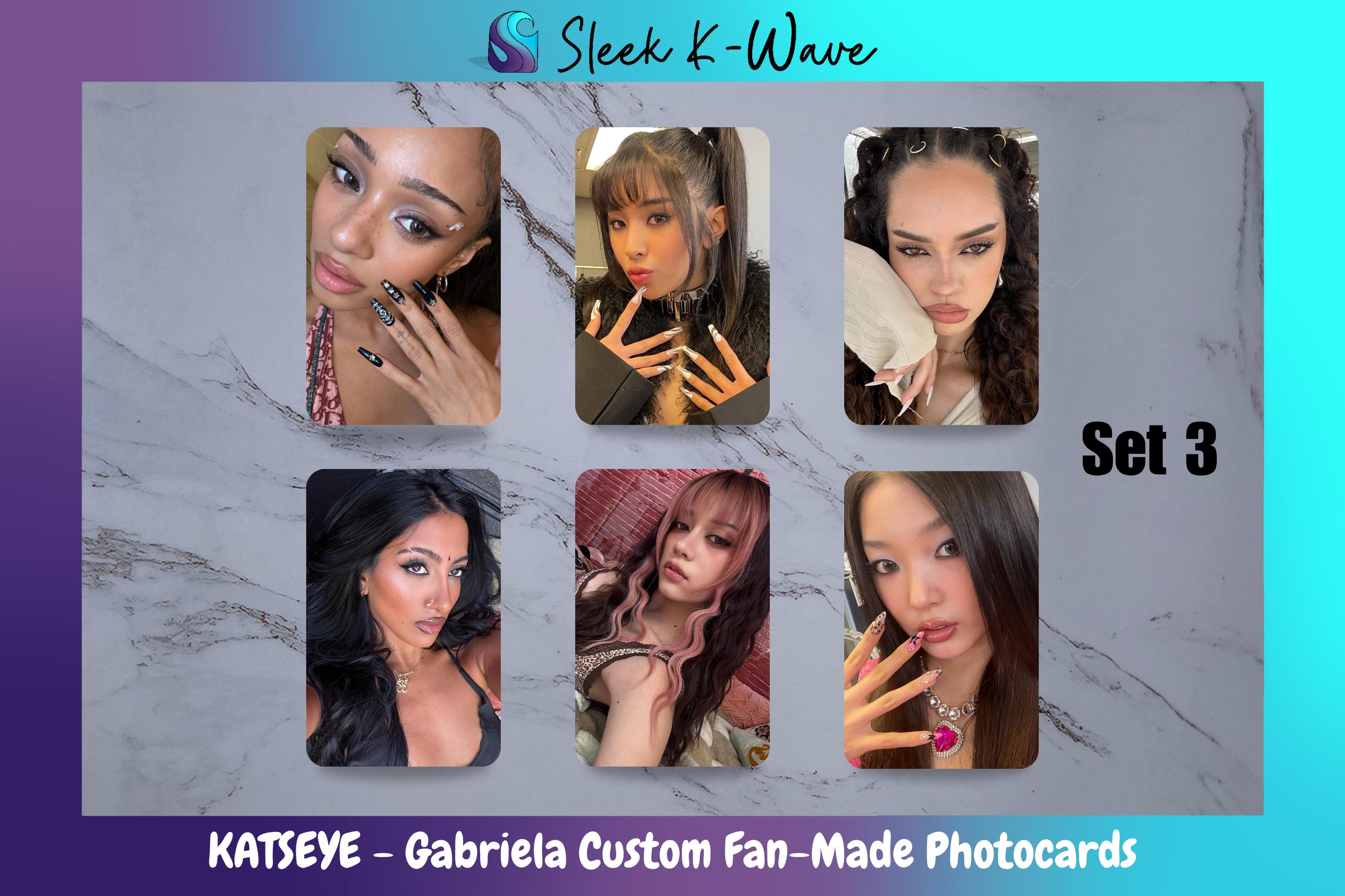 KATSEYE - Gabriela Custom Fan-made K-pop Photocards - Etsy