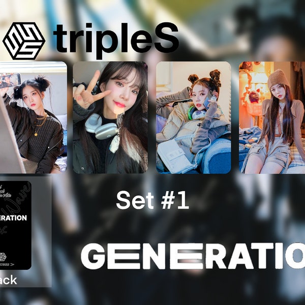 Triples Photocards - Etsy