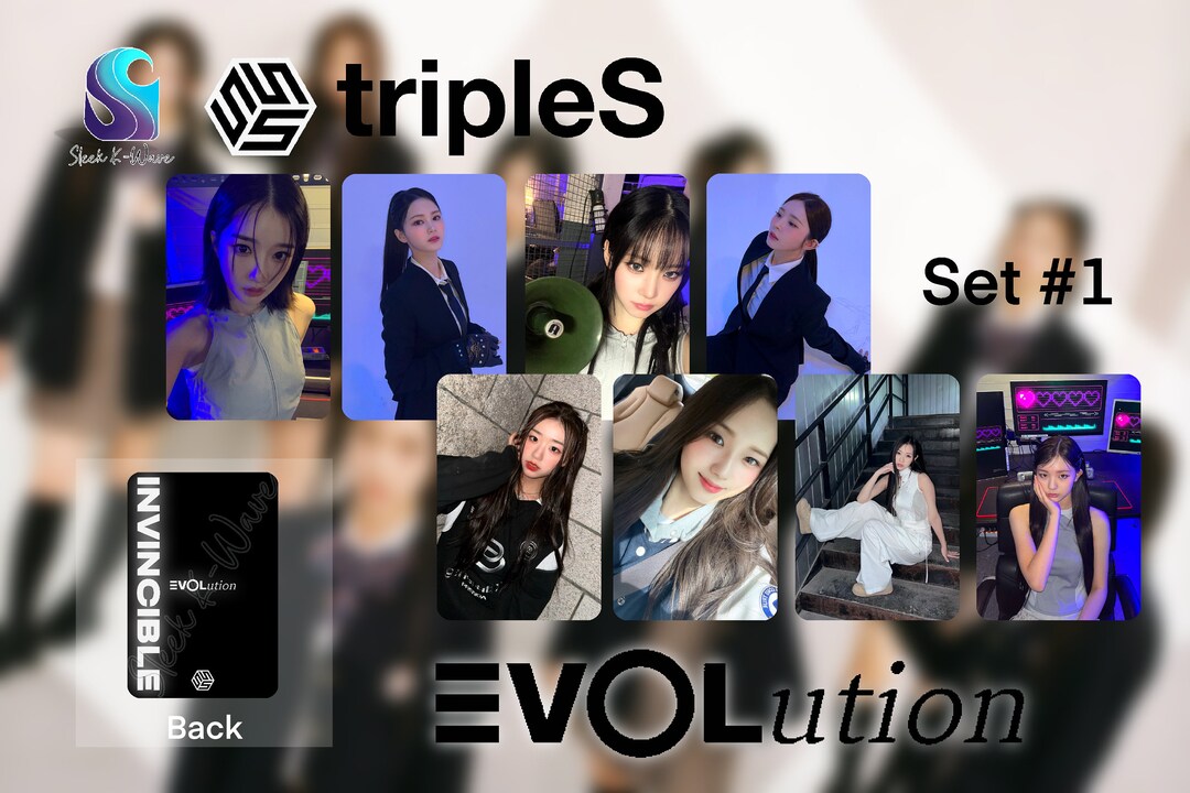 Evolution triples INVINCIBLE Custom K-pop Photocards - Etsy