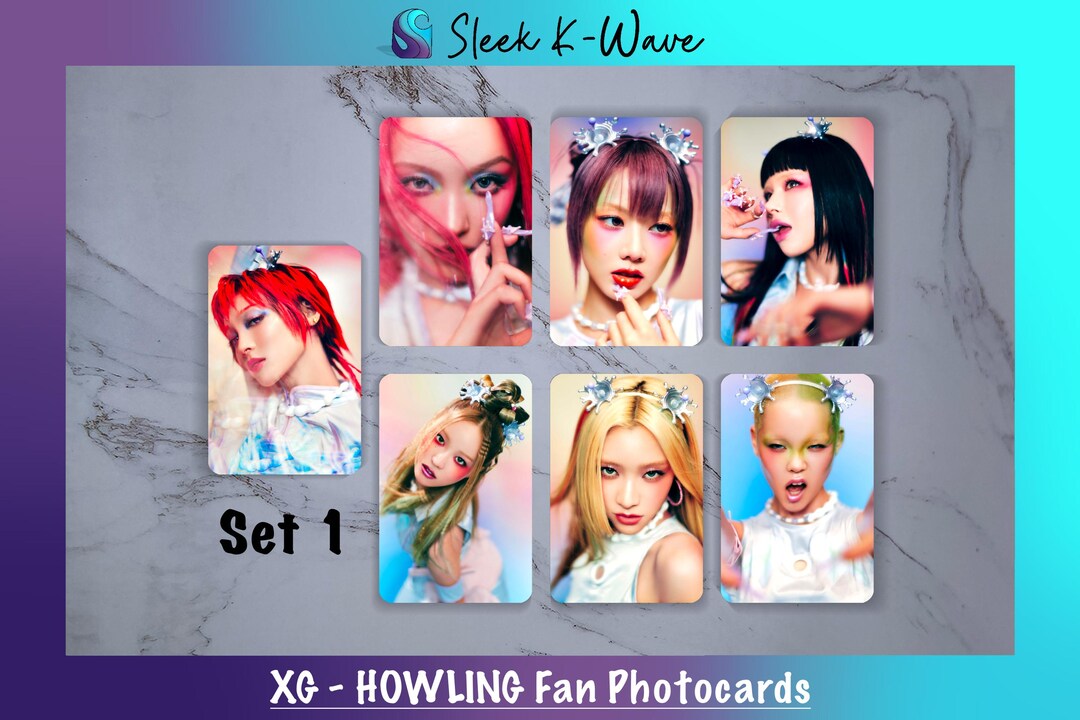 XG (xtraordinary Girls) - HOWLING Custom Fan-made K-pop Photocards - Etsy