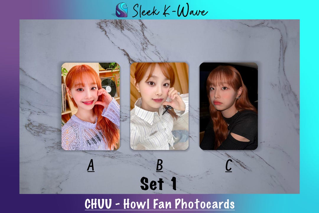 CHUU - Howl Custom Fan-made K-pop Photocards - Etsy