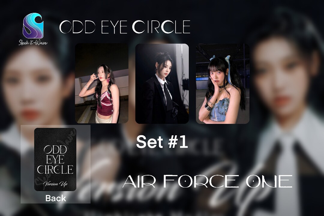 Odd Eye Circle Air Force One Custom K-pop Photocards - Etsy