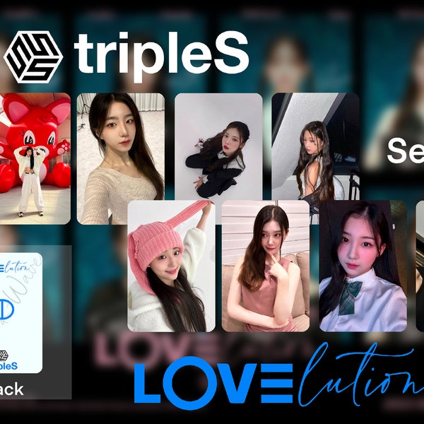 Triples Photocards - Etsy