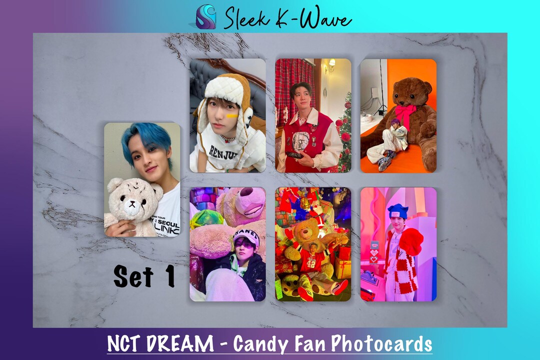 NCT DREAM - Candy Custom Fan-made K-pop Photocards - Etsy