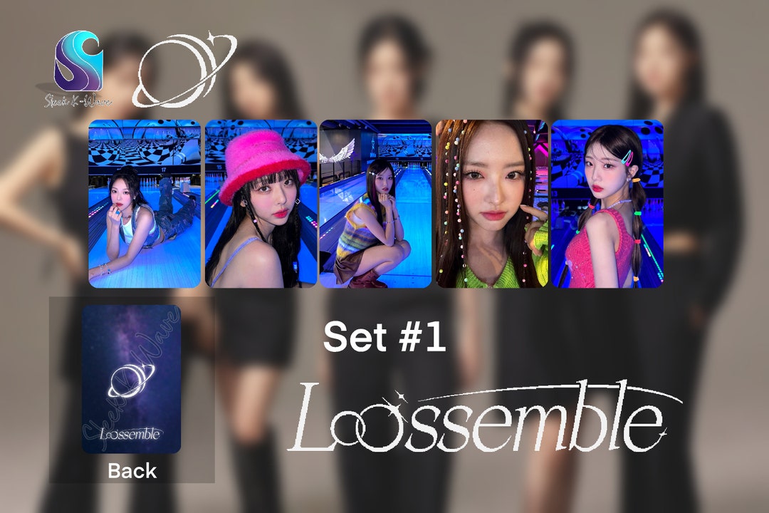 Loossemble Sensitive Custom K-pop Photocards - Etsy