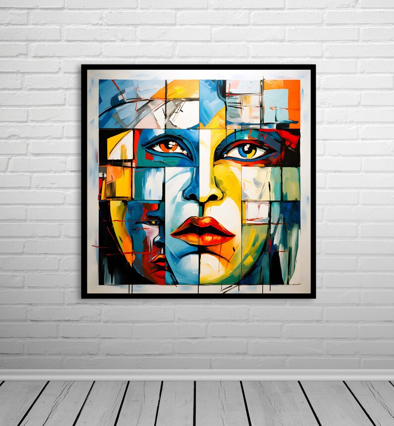 Scared Abstract Art, Abstract Expression, Instant Download - Etsy