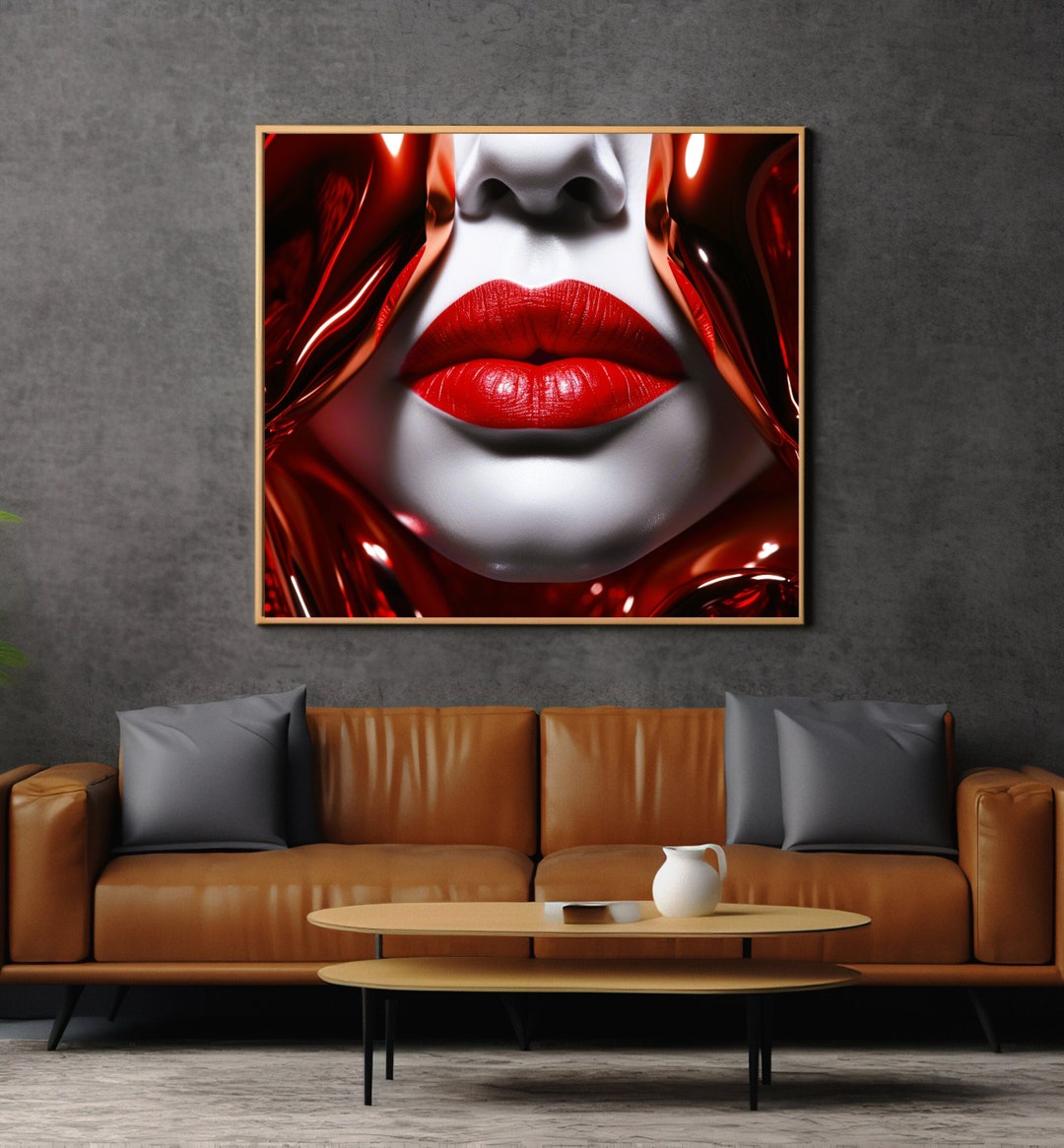 Half Face Abstract Art, Digital Download - Etsy