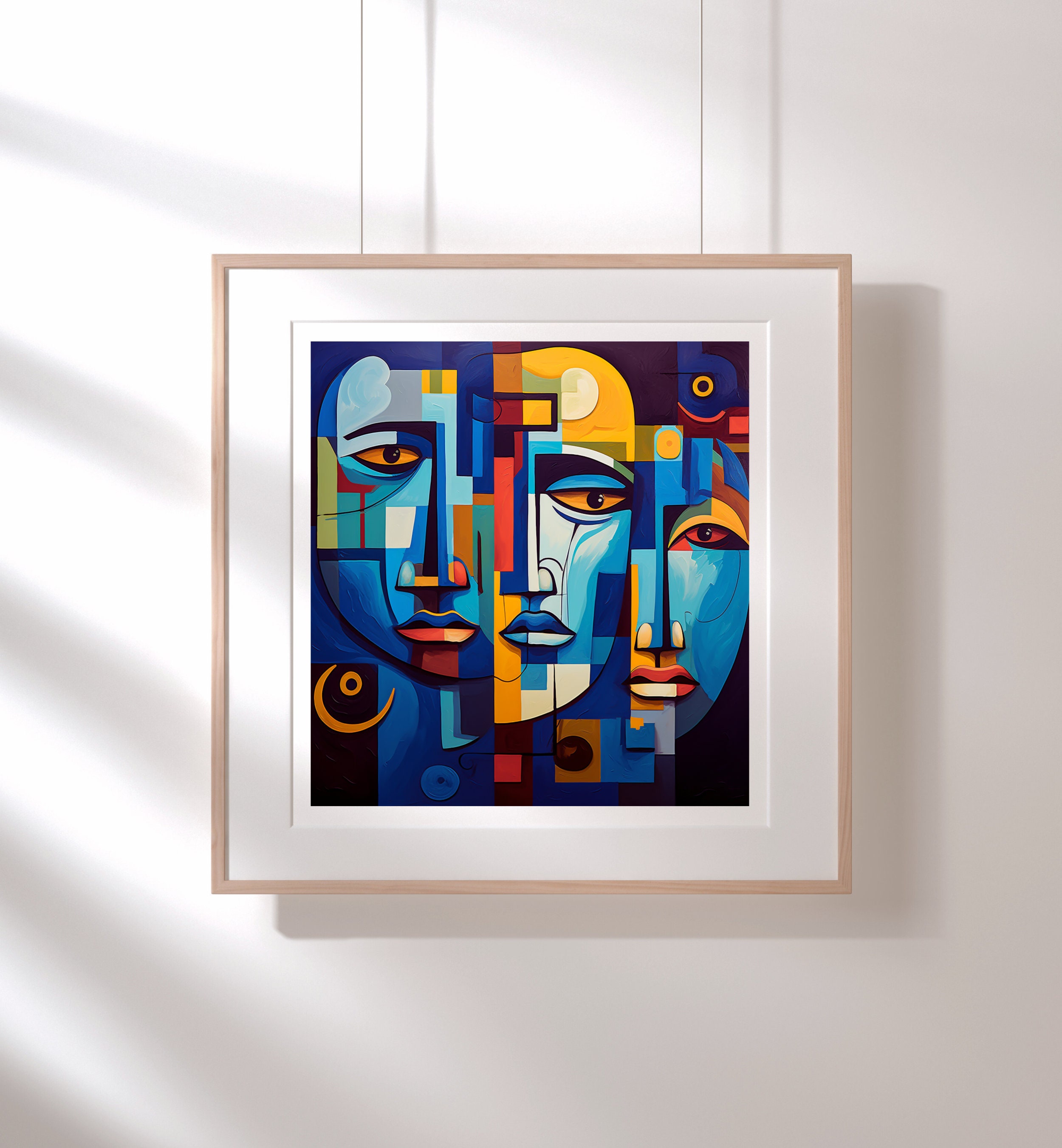 Minimalist Abstract Art of Human Face, Instant Digital Download - Etsy