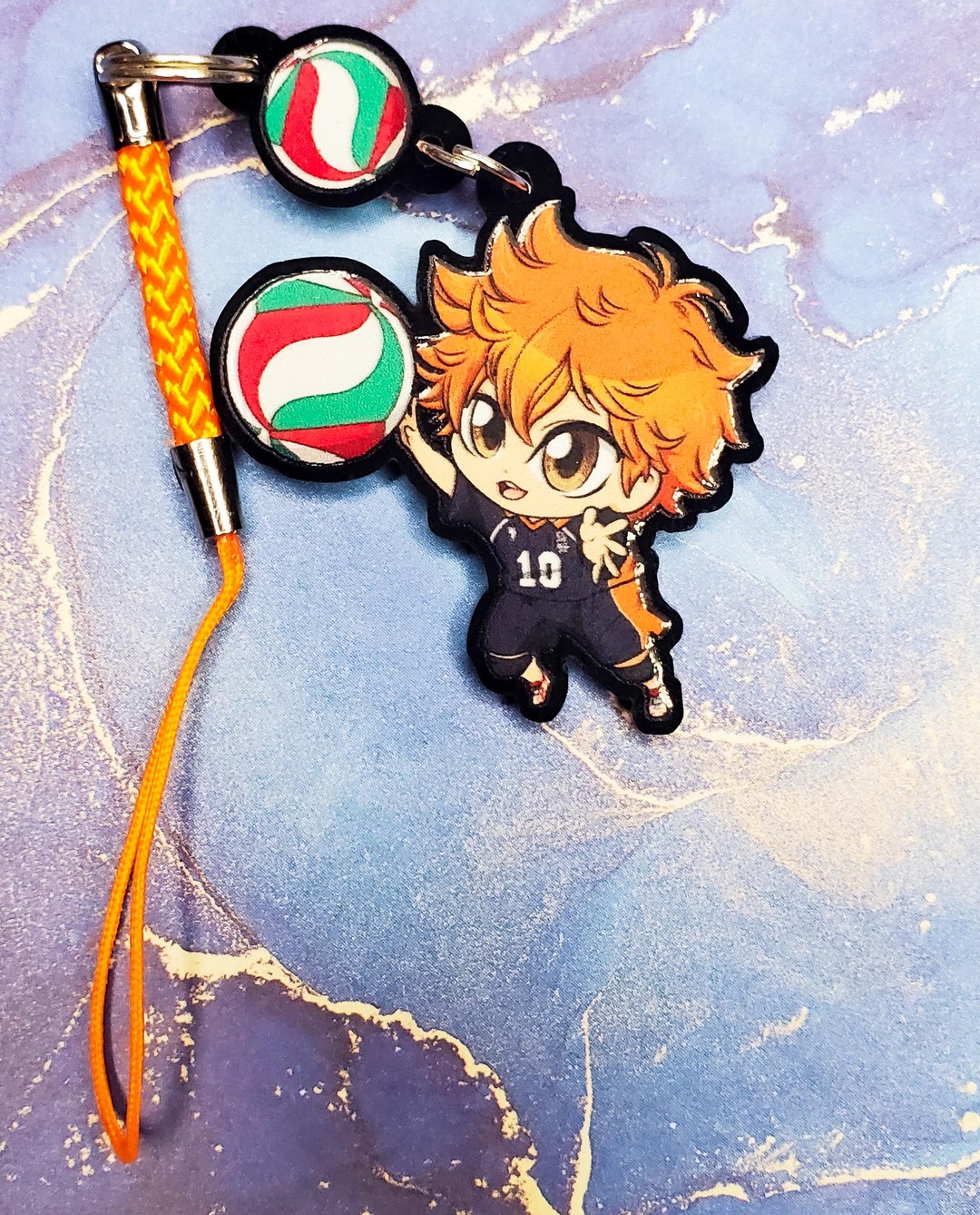 Volleyball Boys Anime Chibis | Double-sided Acrylic Phone Charm ...