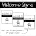 Black and White Open House Bundle | Editable | Meet the Teacher Night ...