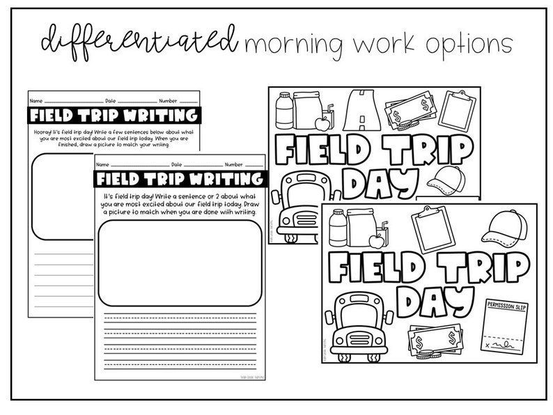 Field Trip Forms Permission Forms Chaperone Forms - Etsy