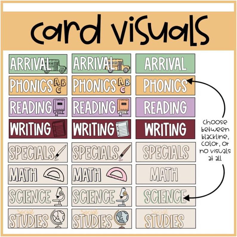 Schedule Cards | Editable | Eras Themed | Taylor Swift Classroom Decor ...