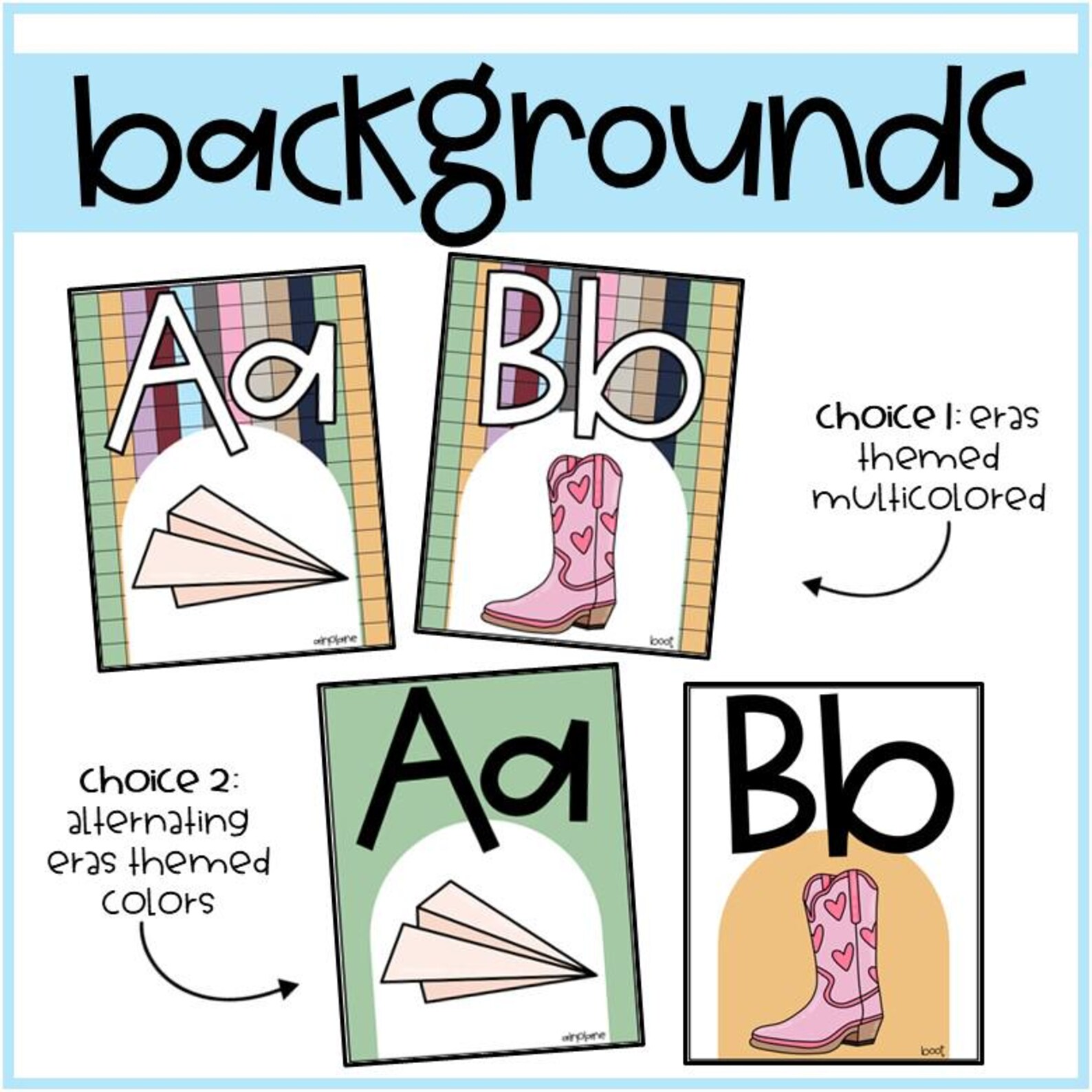 Alphabet Poster Display | Eras Themed | Taylor Swift Classroom Decor - Etsy