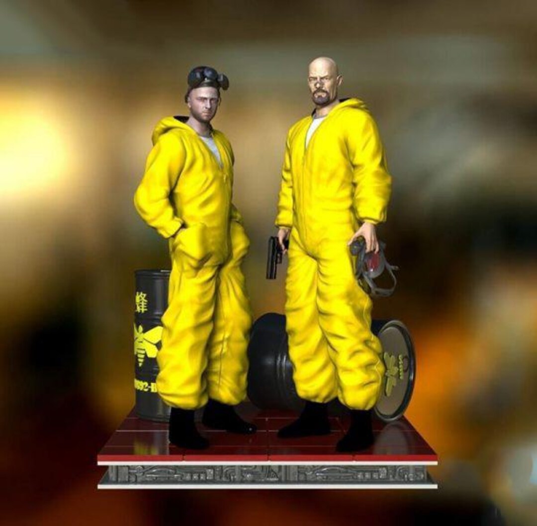 STL Bad Brothers Character Figure Model 1 High-quality STL File Ready ...