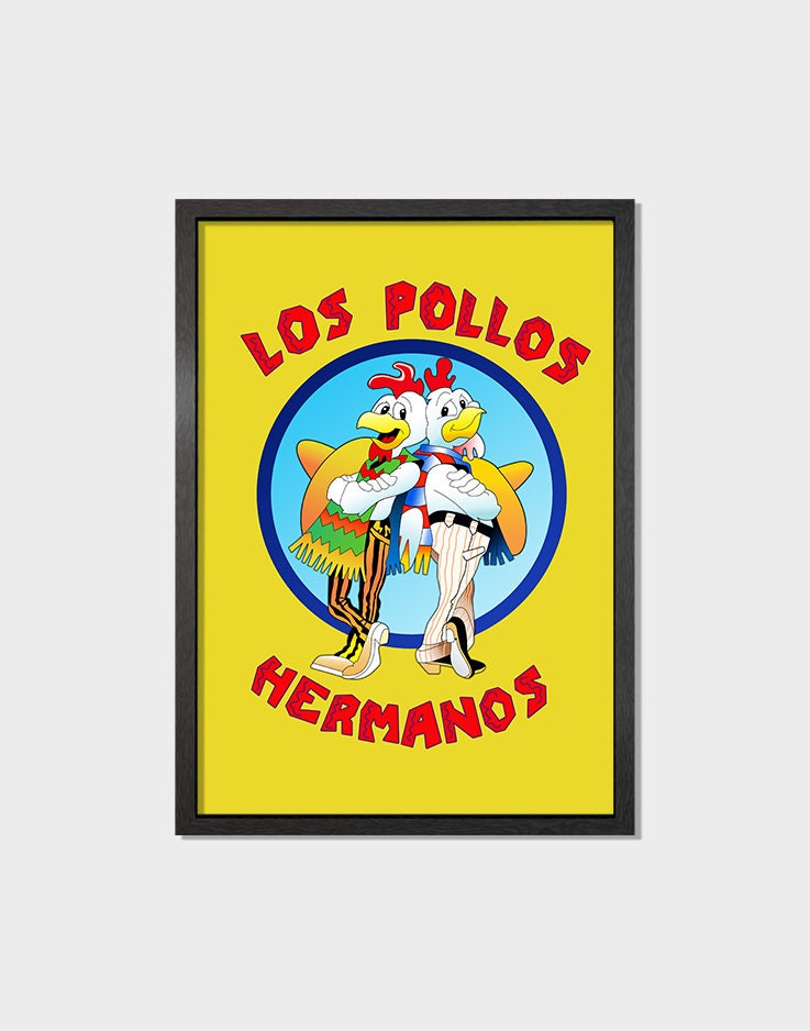 Los Pollos Hermanos “chicken Brothers” – Wall Art – Custom Print ...